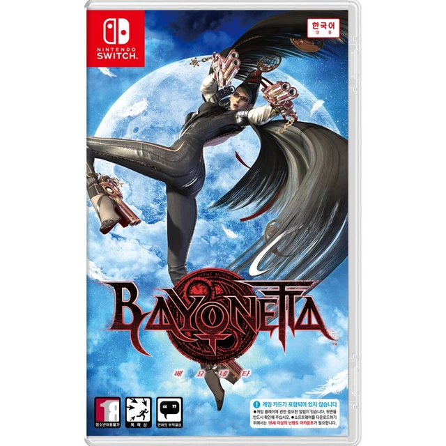 BAYONETTA [KOREAN ENGLISH Chinese Japanese German French] Switch ...