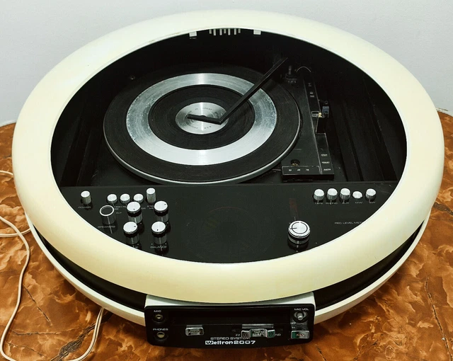 VTG WELTRON 2007 Stereo System Turntable Cassette Radio Space Age - for ...