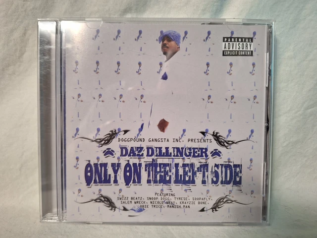 ONLY ON THE Left Side by Daz Dillinger - (2008 CD) *Long Beach ...