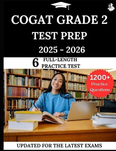 COGAT GRADE 2 Test Prep 2025 - 2026: Your All-in-One Prep to Success ...