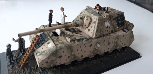 WW2 TANK CHAR 1/72 Diorama Maus Berlin 1945 Vespid Models Altaya Orion ...
