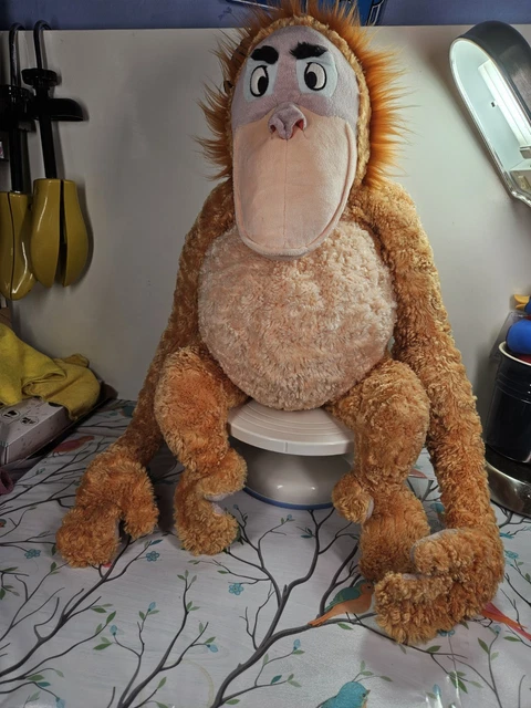 DISNEY STORE JUMBO King Louie Monkey The Jungle Book Extra Large Plush ...