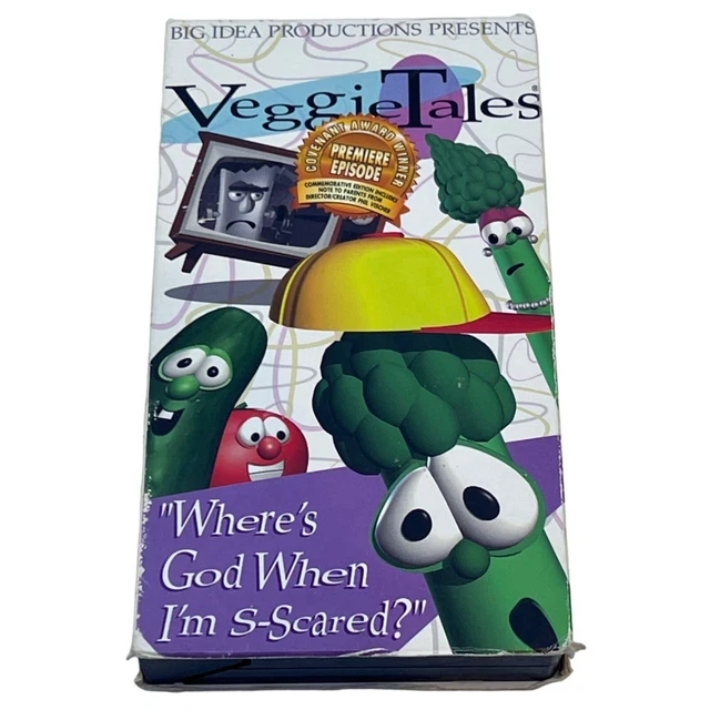 VEGGIE TALES WHERE’S God When I’m S-Scared VHS 1994 EUR 2,27 - PicClick IT