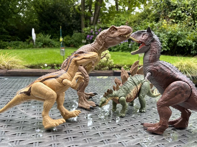 MATTEL JURASSIC WORLD Dinosaur Quad Pack 1 £18.10 - PicClick UK