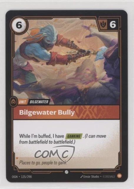 2025 RIFTBOUND ORIGINS: League of Legends TCG OGN Bilgewater Bully #125 ...