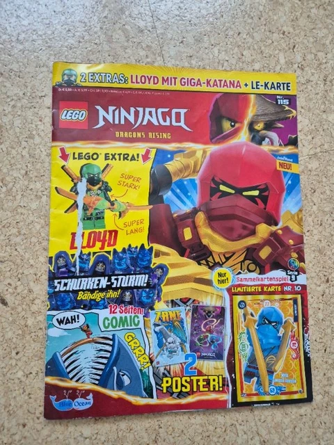 LEGO NINJAGO DRAGONS Rising Zeitschrift Nr. 115 Comic Poster ...