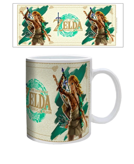 ZELDA TEARS OF The Kingdom Totk Link Sword 11 Oz Tea Coffee Mug Nintendo Game!!! £18.56 ...