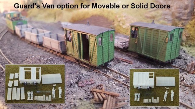 OO9/009 GVT GUARD'S Brake Van Wagon Glyn Valley Tramway Narrow Gauge £ ...