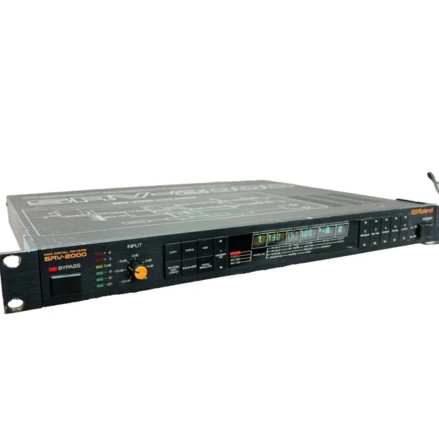 ROLAND SRV-2000 DIGITAL Reverb Effect Rack Tested from Japan £164.56 ...