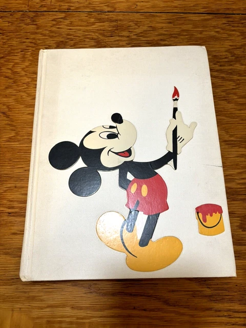 THE ART OF Walt Disney 1973 Hard Cover Book By Christopher Finch Abrams ...