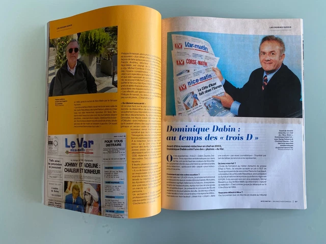 MAGAZINE NICE-MATIN &80 ans d'histoires" - numéro anniversaire (ÉTÉ ...