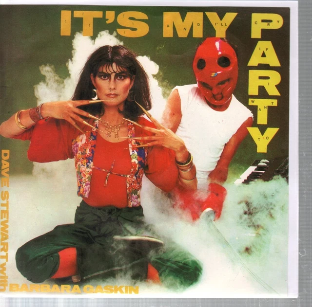 DAVE STEWART AND Barbara Gaskin It's My Party 7" vinyl South Africa ...
