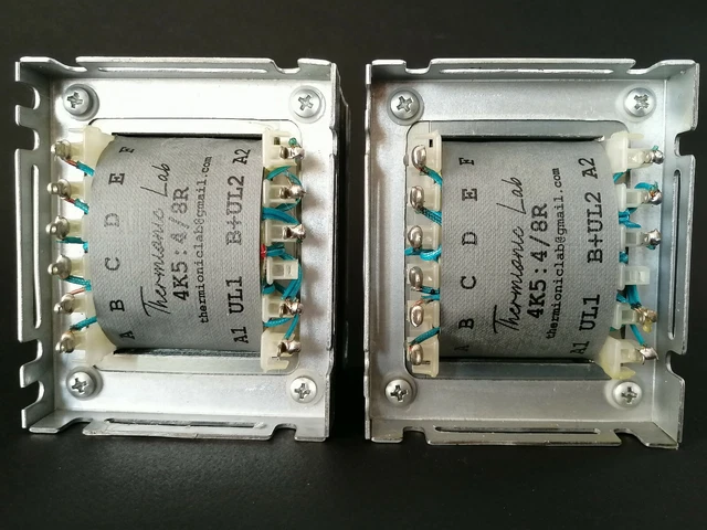 EL34 KT88 6550 Push Pull Output Transformer 60 W (paire) 4K5:4/8Ohm EUR 441,11 - PicClick FR