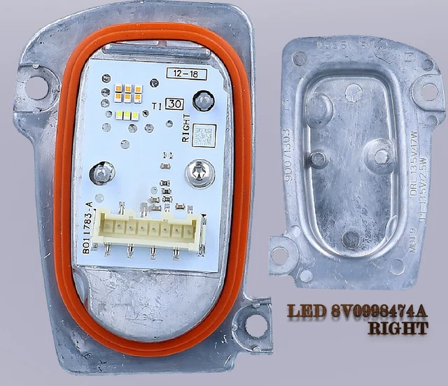 AUDI A3 S3 RS3 8V LED HEADLIGHT DRL Turn Signal MODULE 8V0998474A Right ...