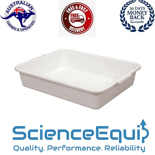 UTILITY TRAY AUTOCLAVABLE LARGE 540 X 435 X 130mm PP HEAVY DUTY ...