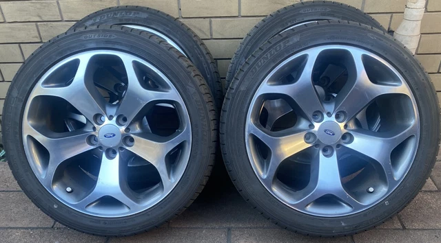 GENUINE FORD FALCON XR6 XR8 BA FG 18" HONEYCOMB SNOWFLAKE WHEELS TYRES ...