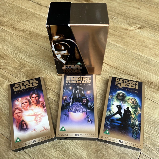 VINTAGE STAR WARS The Original Trilogy Special Edition VHS Video Tape ...