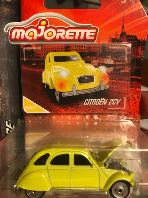 RARE MAJORETTE CITROEN 2Cv Yellow James Bond For Your Eyes Only 1:75 ...