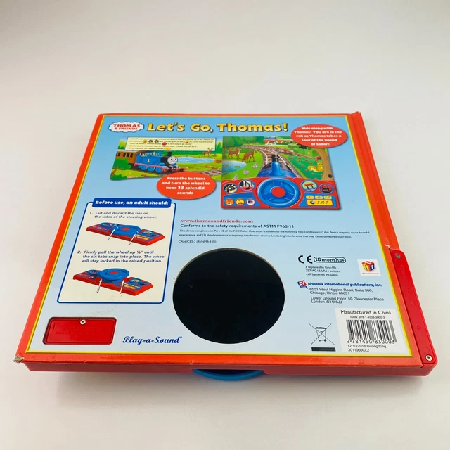 THOMAS & FRIENDS Lets go Thomas Interactive Book £15.48 - PicClick UK