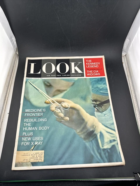 VINTAGE LOOK MAGAZINE June 1967 The Kennedy Legend & New Uses For X-Ray ...