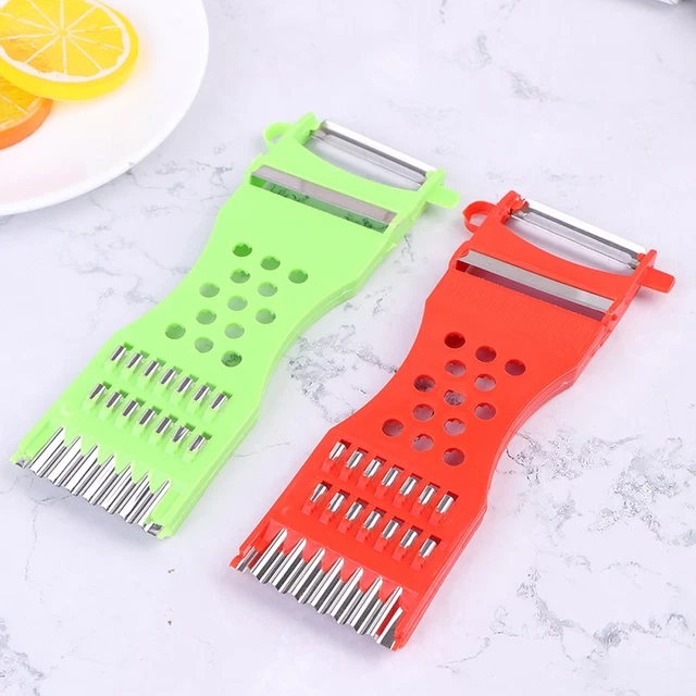 LARGE MULTI-FUNCTIONAL FIVE-IN-ONE Chopper Peeler Vegetable Shredded ...