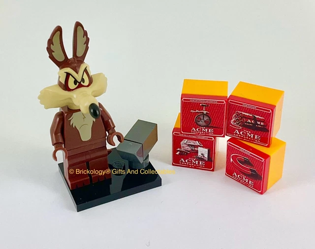 LEGO CMF LOONEY Tunes Wile E Coyote Display Stand Anvil MOC ACME ...