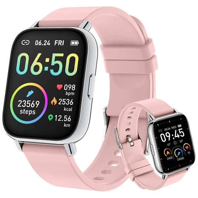 JXREV SMART WATCH – 1.69" Touch Fitness Tracker for Men & Women Ultra ...