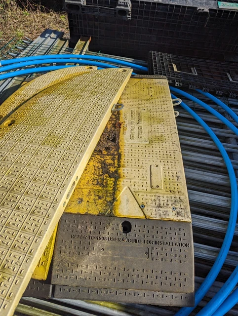 HEAVY DUTY TEMPORARY Road/Trench Covers/Road Plate Sections £75.00 ...