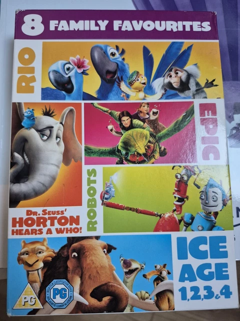 BLUE SKY 8 Film Collection (Box set) (DVD, 2014), Ice Age, Rio, Epic ...
