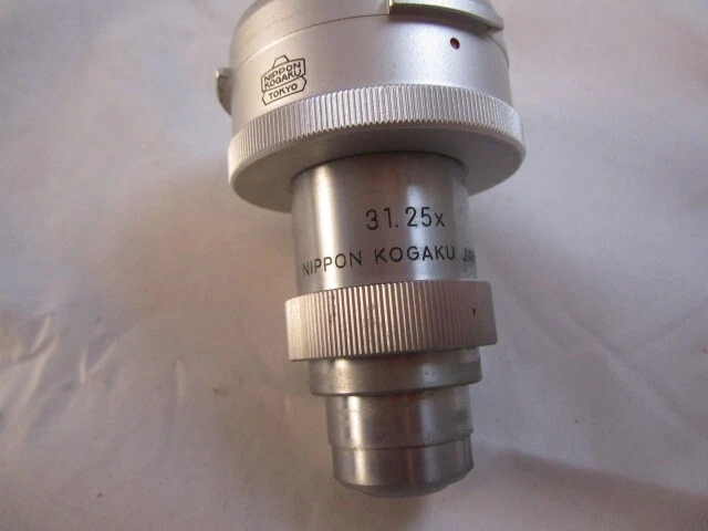 NIKON NIPPON KOGAKU 31.25X Optical Comparator Lens , no.5118 $75.00 ...