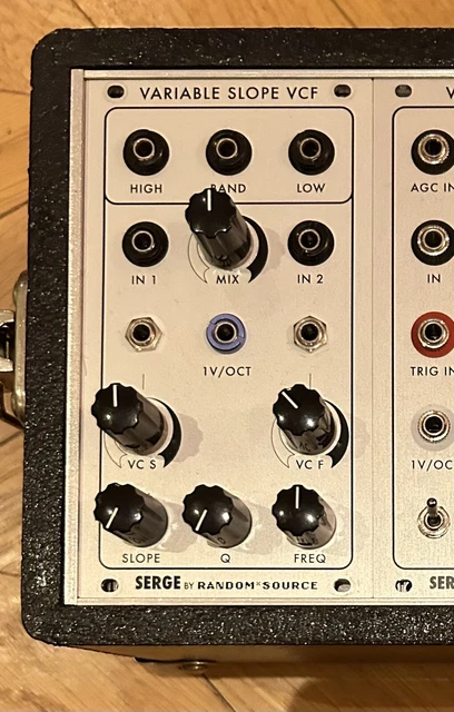 RANDOM SOURCE SERGE Eurorack Variable Slope VCF (VCFS) Module £150.00 ...