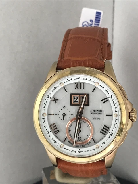 CITIZEN MEN’S ECO Drive Calibre 3100 Limited Gold Plated Case L.Strap ...