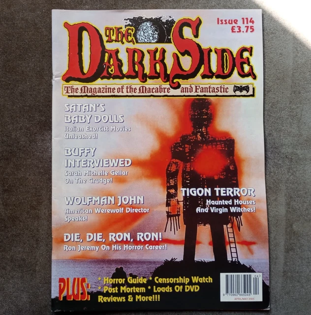THE DARK SIDE Magazine #114 April/May 2005 - MORE IMAGES inc. CONTENTS ...