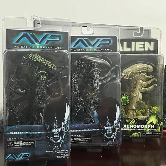 NECA GRID WARRIOR Xenomorph Alien Figure Alien vs Predator Action ...
