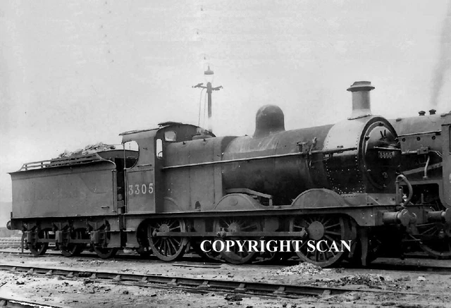 STEAM RAILWAY PHOTO: 3305 Ex MR 3F @ TOTON 41 £2.99 - PicClick UK