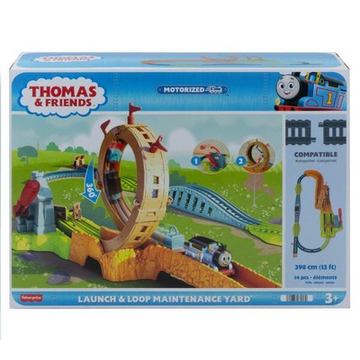 FISHER-PRICE THOMAS & Friends Motorised Launch &Loop Maintenance Yard ...
