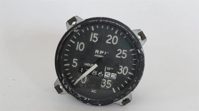 CESSNA 150 CONTINENTAL O-200 Recording Tachometer RPM S1305N7 or ...