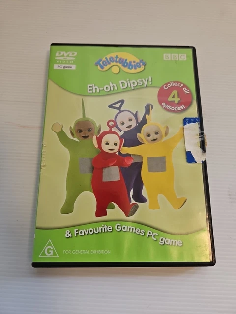ULTRA RARE ORIGINAL 2005 Teletubbies Eh-oh Dipsy! Dvd Pc Game $49.99 ...