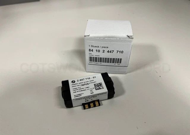 GENUINE BMW TCB Telematics Control Unit Module Accumulator Battery ...