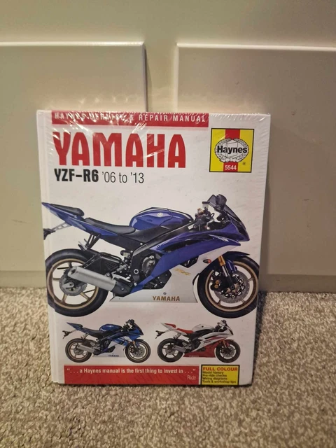 YAMAHA YZF-R6 (06-13) Manuale di riparazione Haynes (hardback) EUR 23,69 - PicClick IT