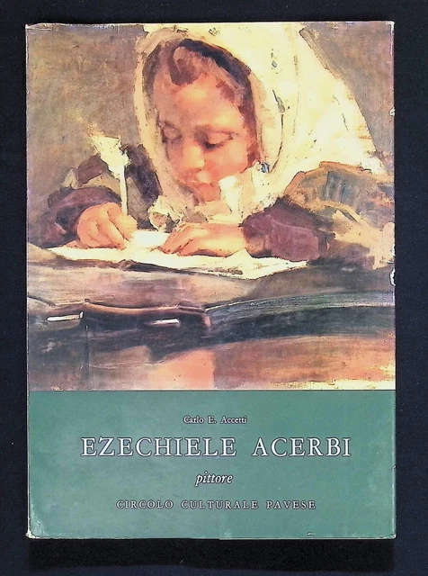 EZECHIELE ACERBI PITTORE Carlo Accetti 1968 Arte Dipinti Pavia EUR 14 ...