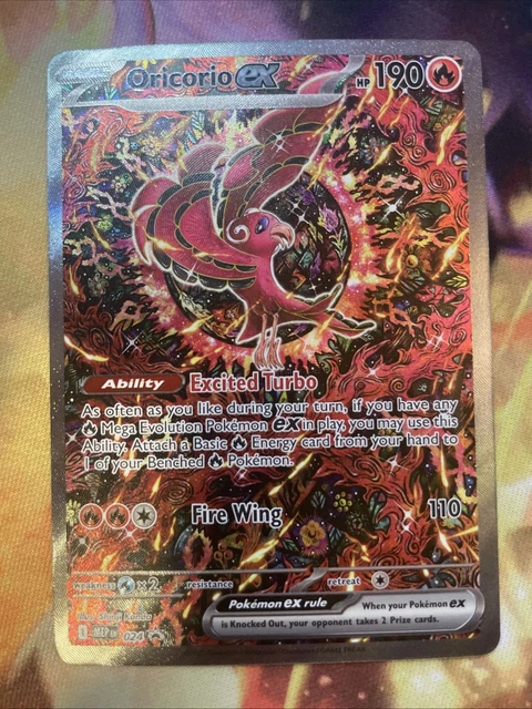 2025 POKEMON PHANTASMAL Flames Promo Card 024 Oricorio EX from ...
