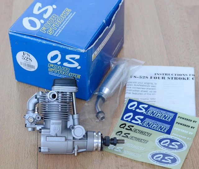 NEW OS 52 FS Surpass Four Stroke Model Aircraft Engine £140.00 - PicClick UK