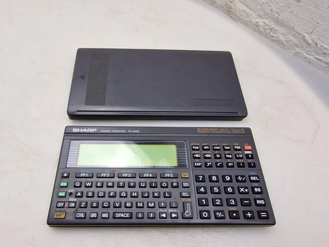 SHARP PC-E500 ELECTRONIC Calculator EUR 249,99 - PicClick DE