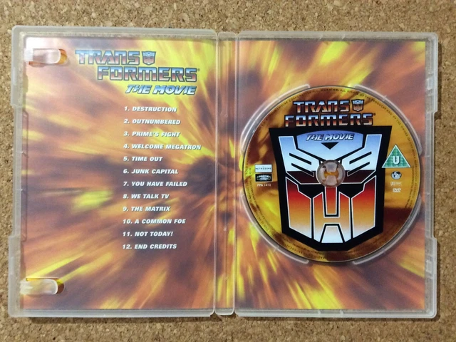 TRANSFORMERS - THE Movie (DVD, 2003) Eric Idle, Judd Nelson, Leonard ...