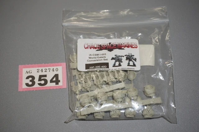 FORGE WORLD - World Eaters Marines Conversion Set Upgrades Warhammer ...