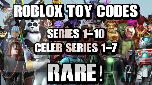 VERY RARE! RANDOM Roblox Toy from Series 1-11 + Celeb Series 1-7 RARE ...