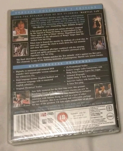 MAGNIFICENT BUTCHER HONG Kong Legends dvd movie New and sealed £4.99 ...
