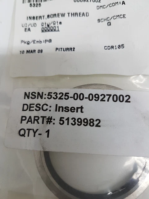 5139982 DETROIT DIESEL Valve Seat 5325-00-092-7002 (10 Pack ) $90.00 ...
