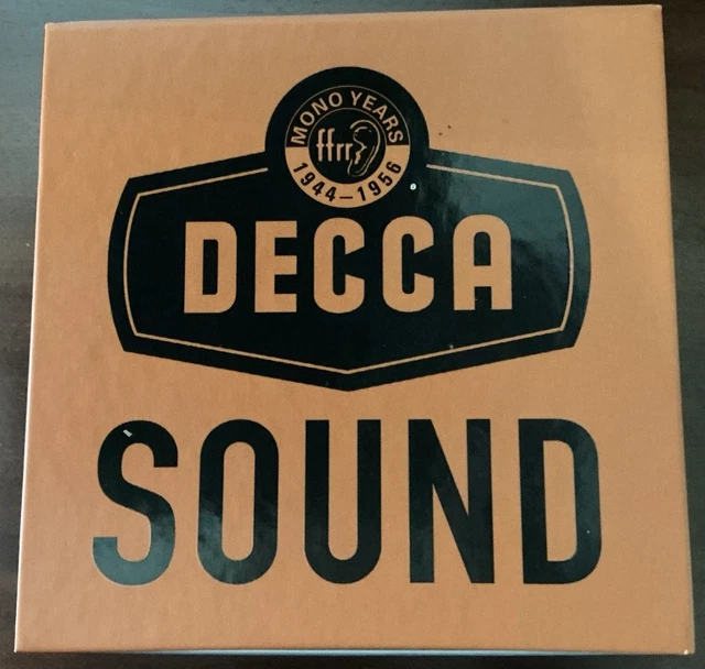 DECCA SOUND: THE Mono Years, ffrr 1944-1956: Limited Edition 53 CD Box ...
